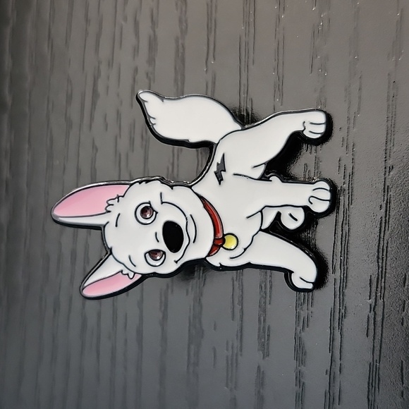 Disney | Accessories | Disneys Bolt Inspired Enamel Pin | Poshmark